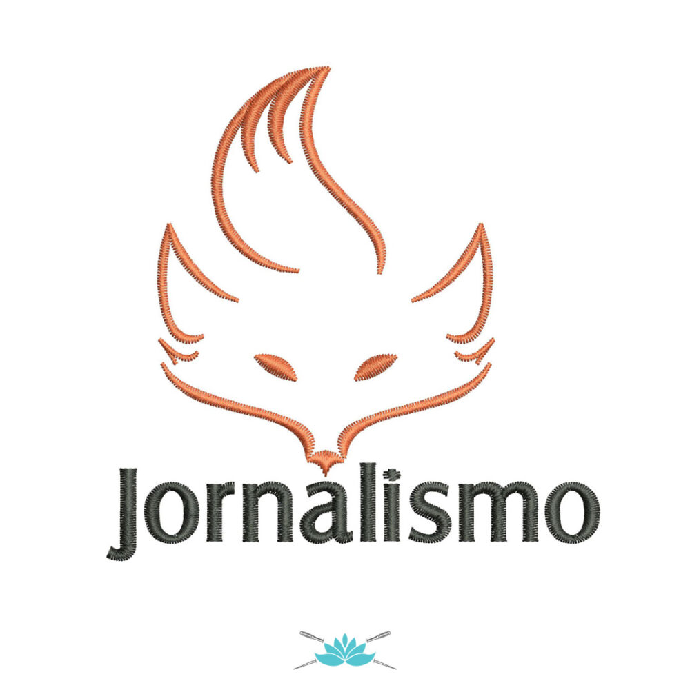 Matriz de Bordado - Símbolo Jornalismo 02 - BM - SHOP BAZAR & CIA