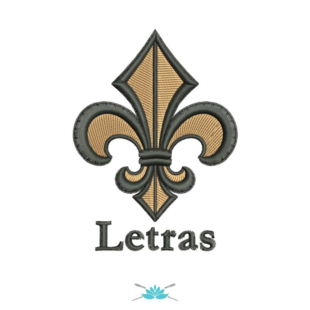 Matriz de Bordado - Símbolo Letras - BM - SHOP BAZAR e CIA