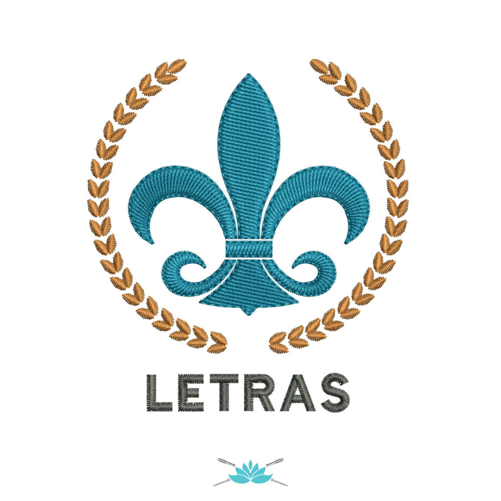 Matriz de Bordado - Símbolo Letras 02 - BM - SHOP BAZAR e CIA