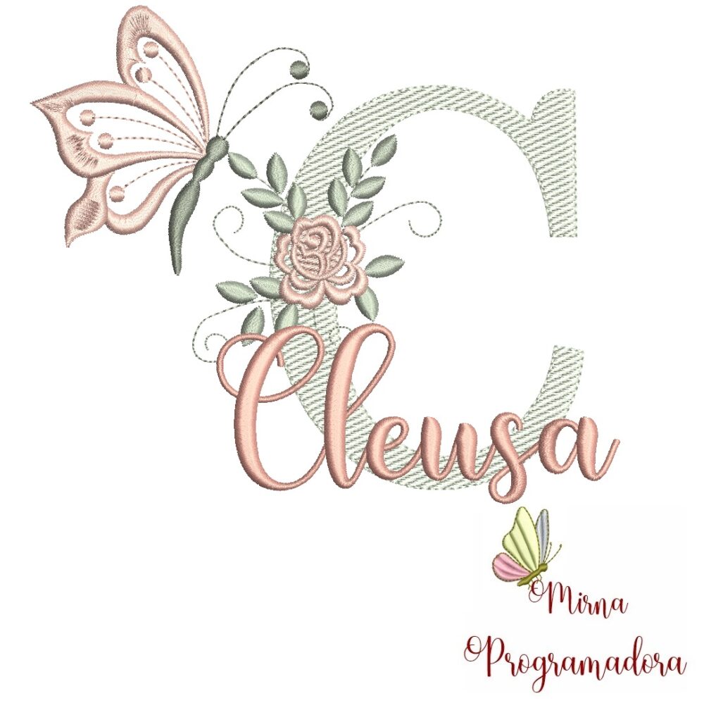 Matriz de Bordado Cleusa - SHOP BAZAR e CIA