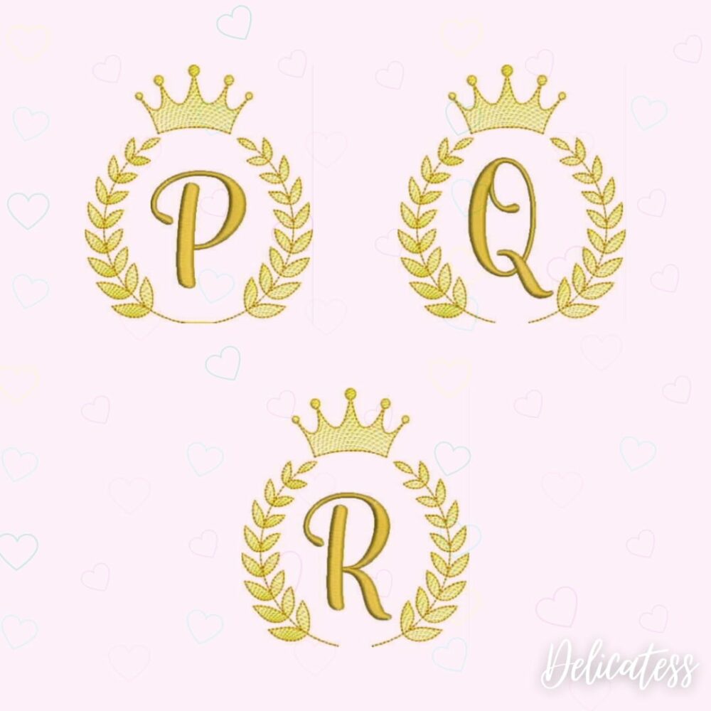 Alfabeto Realeza - SHOP BAZAR e CIA