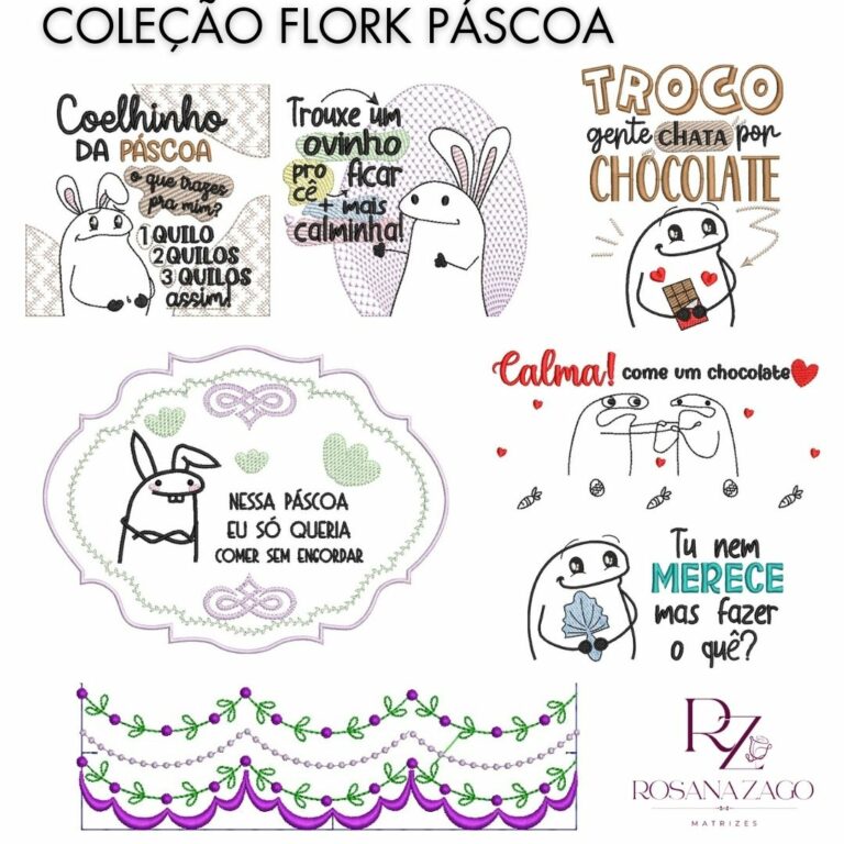 Coleção FLORK PÁSCOA - 𝐛𝐚𝐳𝐚𝐫 & 𝐜𝐢𝐚