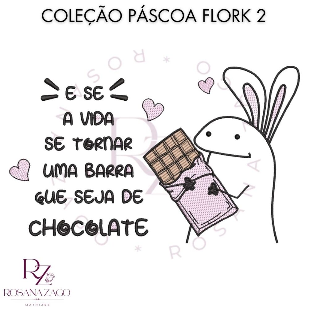 Coleção de Matrizes FLORK PÁSCOA 2 - 𝐛𝐚𝐳𝐚𝐫 & 𝐜𝐢𝐚