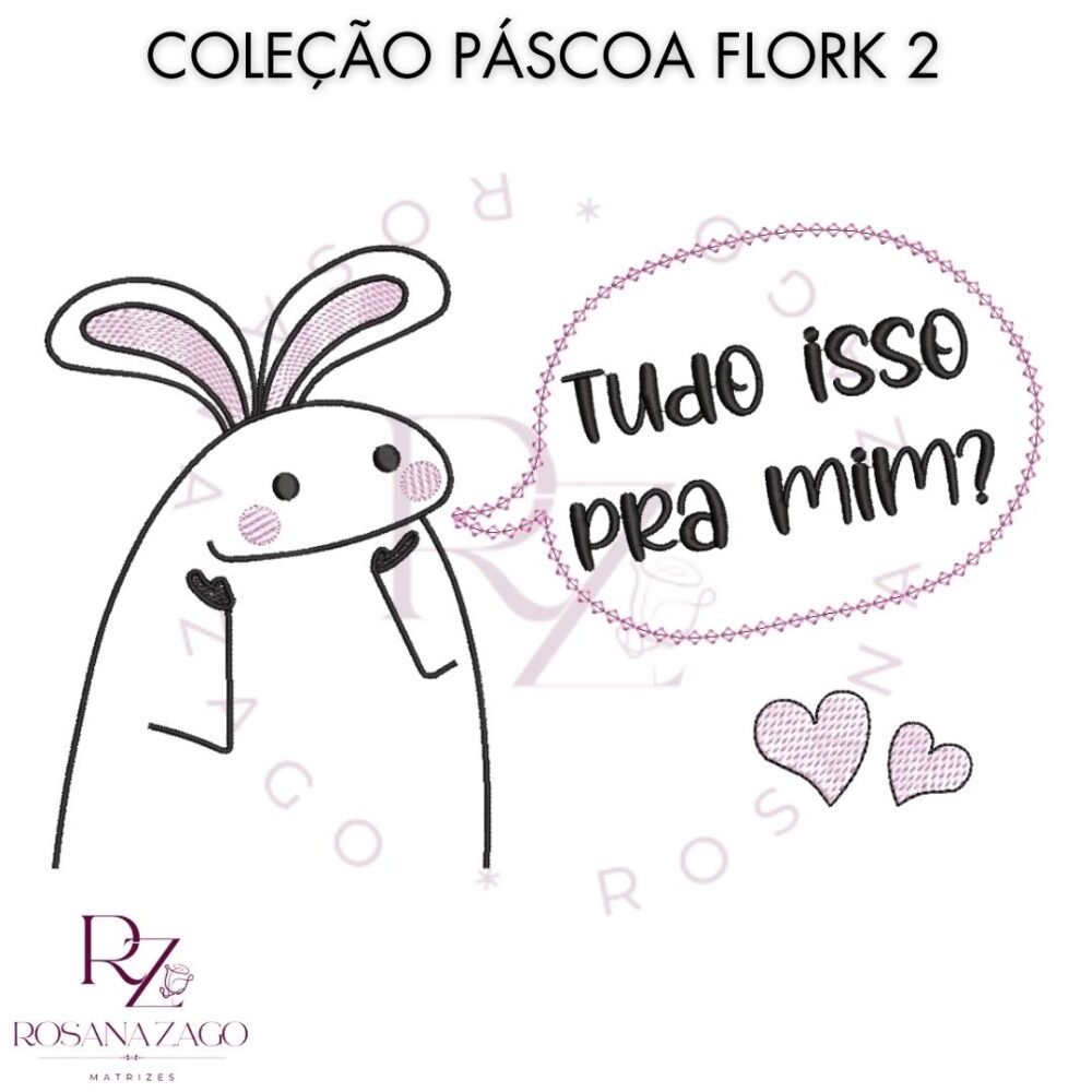 Coleção de Matrizes FLORK PÁSCOA 2 - 𝐛𝐚𝐳𝐚𝐫 & 𝐜𝐢𝐚