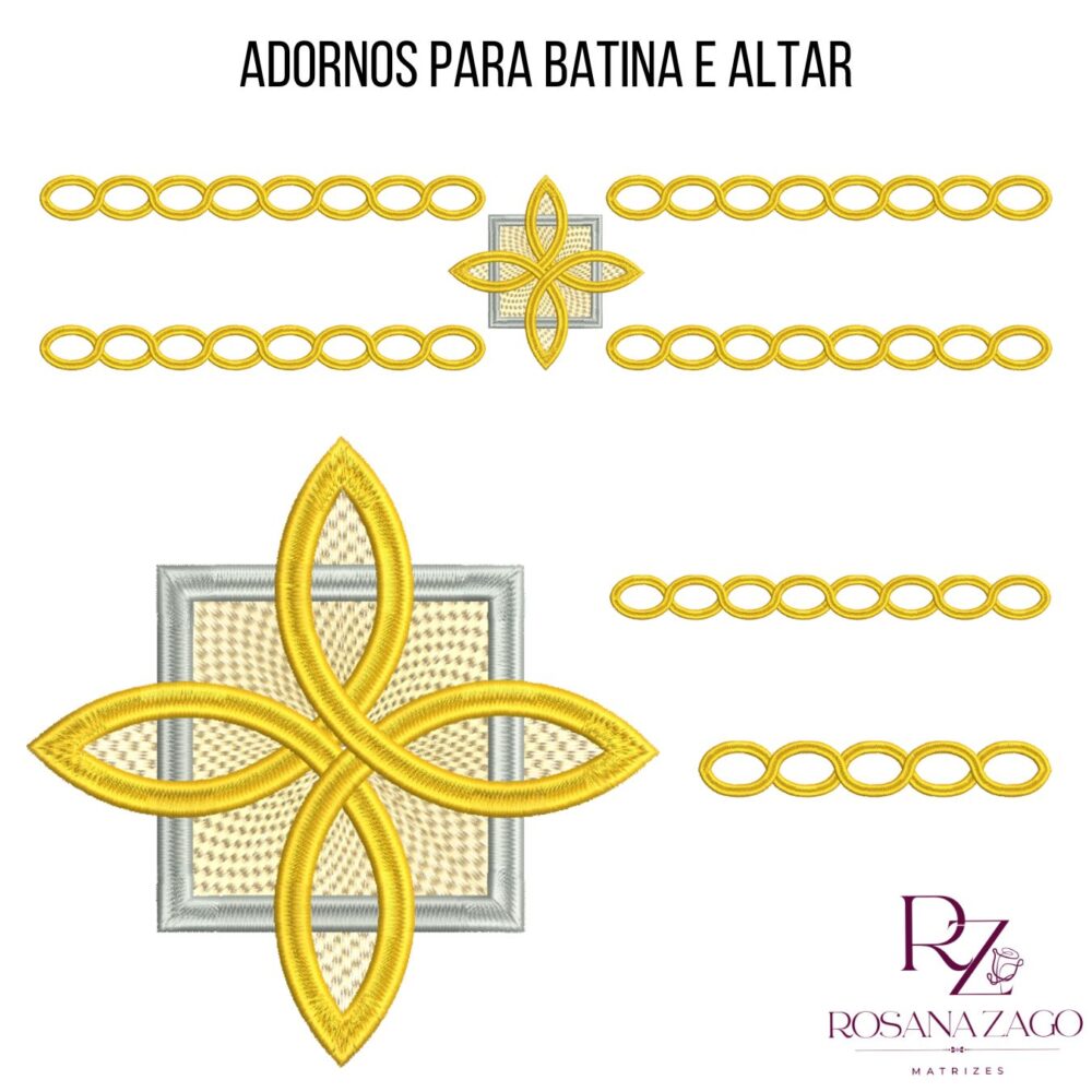 Adornos para Batina e Altar - 𝐛𝐚𝐳𝐚𝐫 & 𝐜𝐢𝐚
