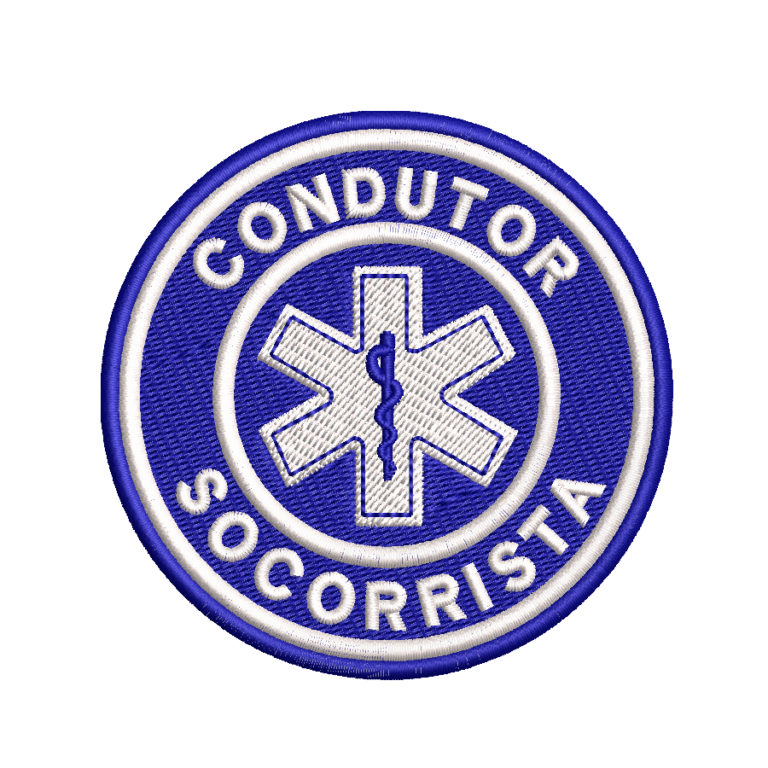Matriz de Bordado Condutor Socorrista Ambulancia - 𝐛𝐚𝐳𝐚𝐫 & 𝐜𝐢𝐚